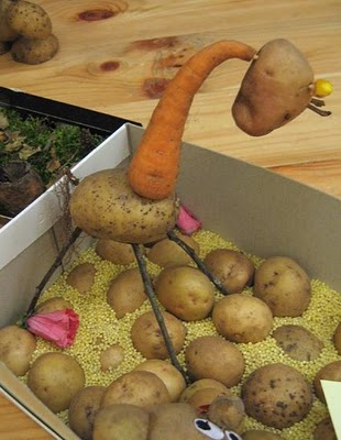FUN GREEDY: Potato Art and Sculptures
