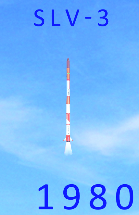 India's First Satellite Launch Vehicle SLV 3.