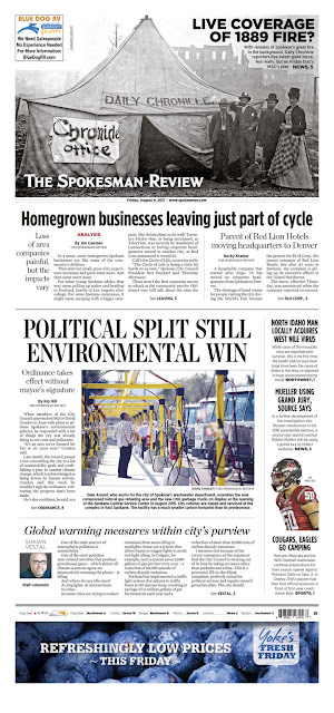 Northwest History: Tweeting Spokane's Great Fire of 1889