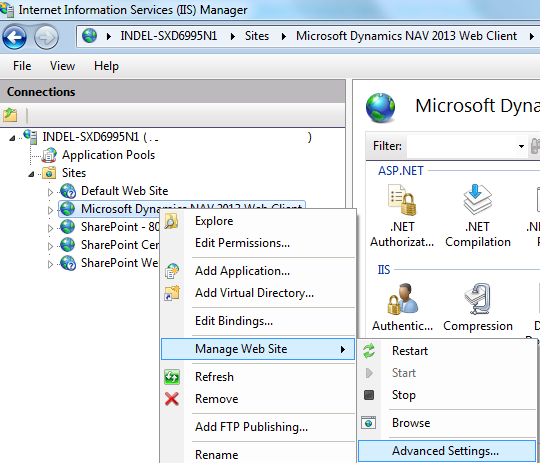 Multiple Web Client in NAV 2013.
