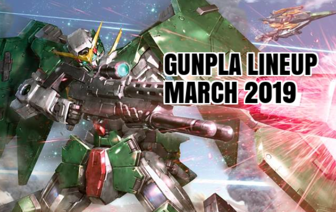 GunPla Lineup March 2019 - Gundam Kits Collection News and Reviews