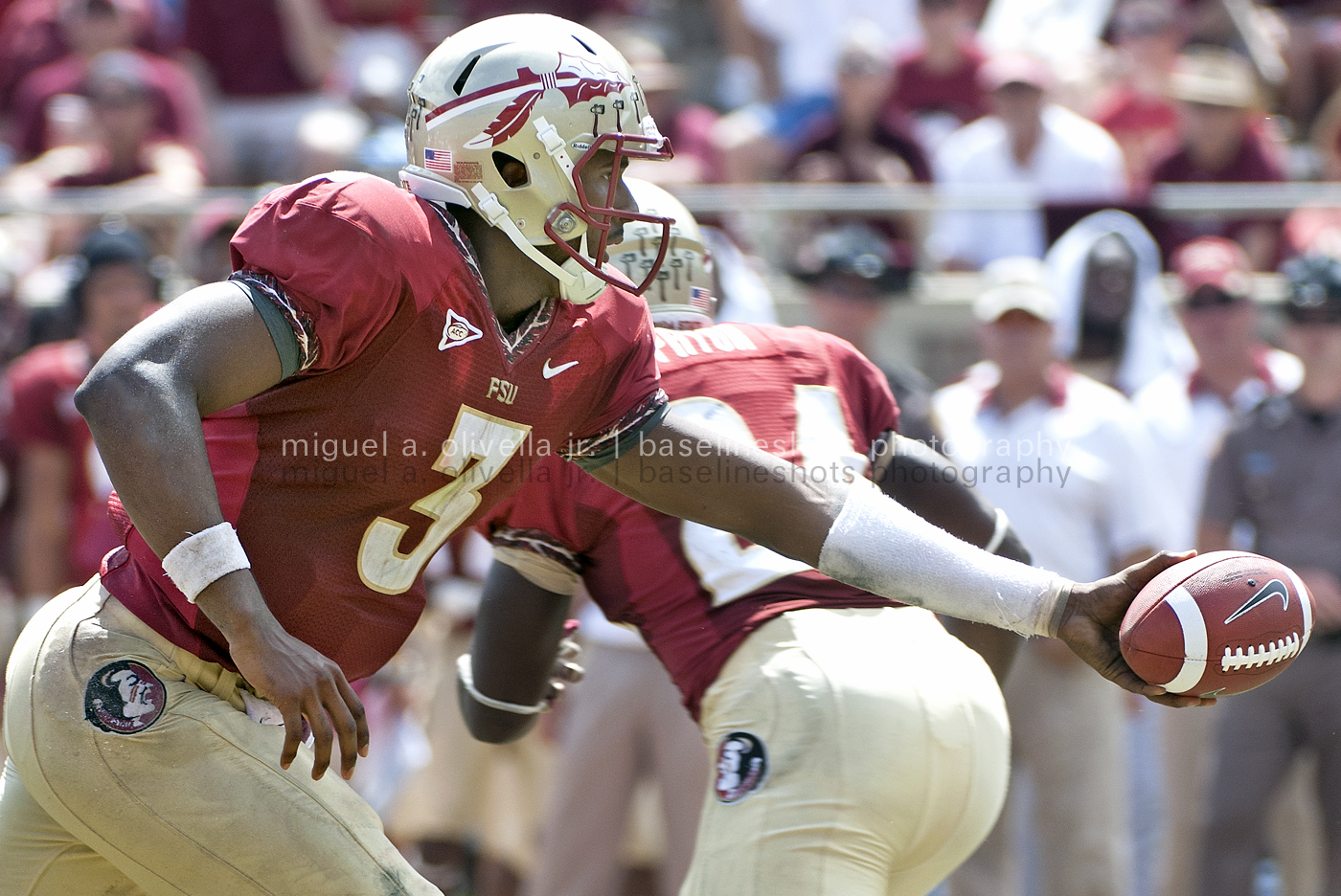 Mike Olivella's Photography Blog: FSU Players Shock The World In The ...