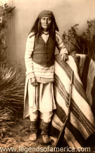 Cowboy Kisses: MANGAS COLORADAS, GREAT APACHE WARRIOR LEADER