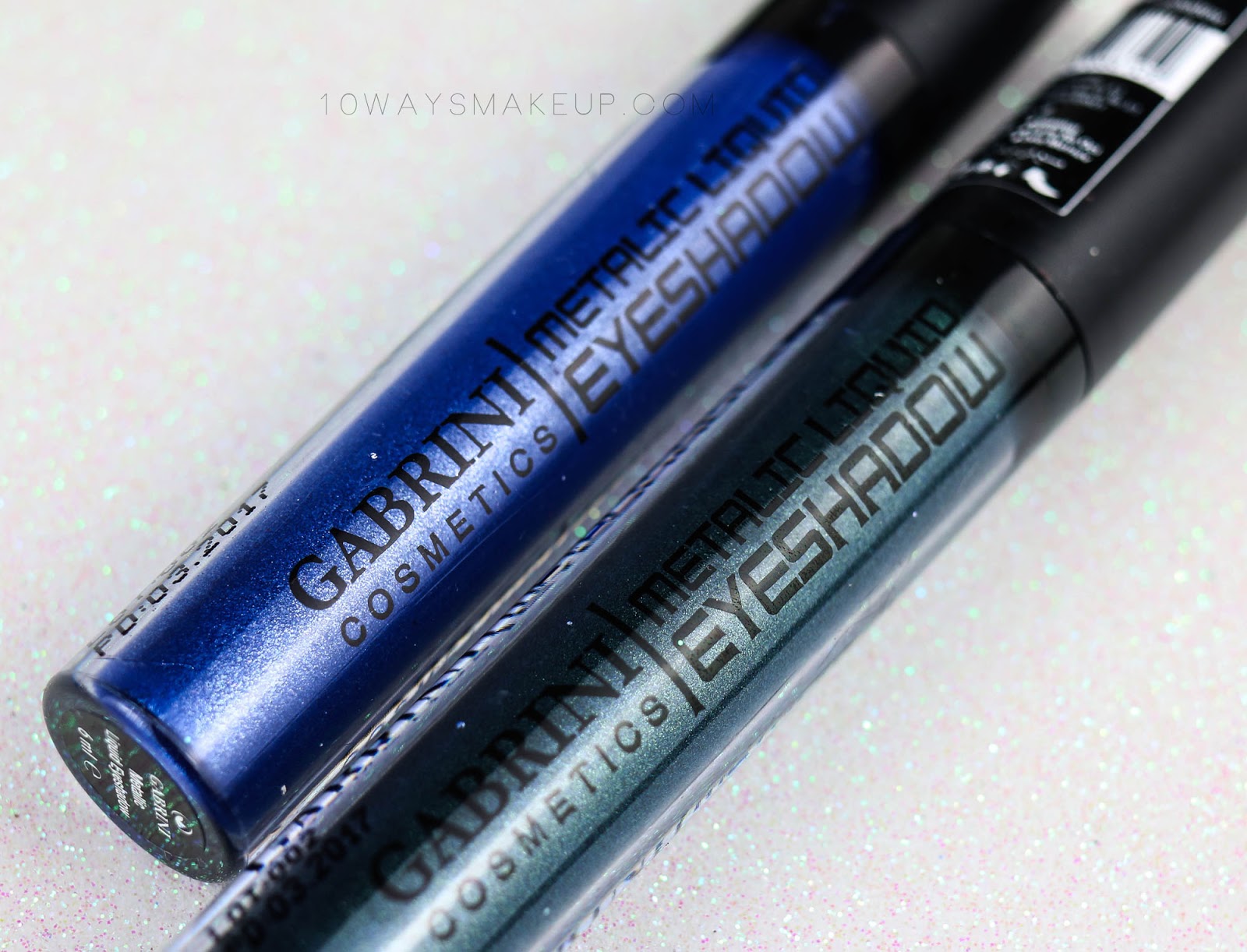 Gabrini Cosmetics Metallic Eyeliner, Liquid Eyeshadow, Matte Metallic ...