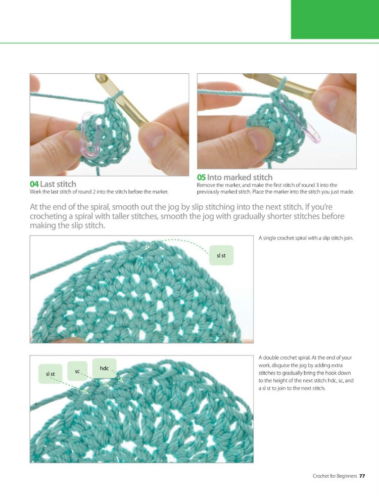 Crochet for beginner magazine | knitting and crochet