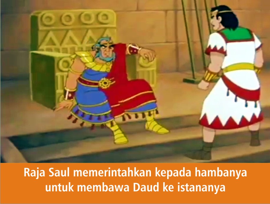 Komik Alkitab Anak: Daud di Istana Saul