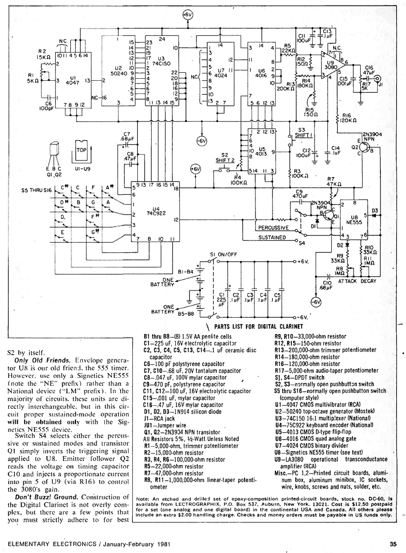 SÍNTESE SONORA E ELETRÔNICA ARTESANAL - EDYNEL: ELEMENTARY ELECTRONICS ...