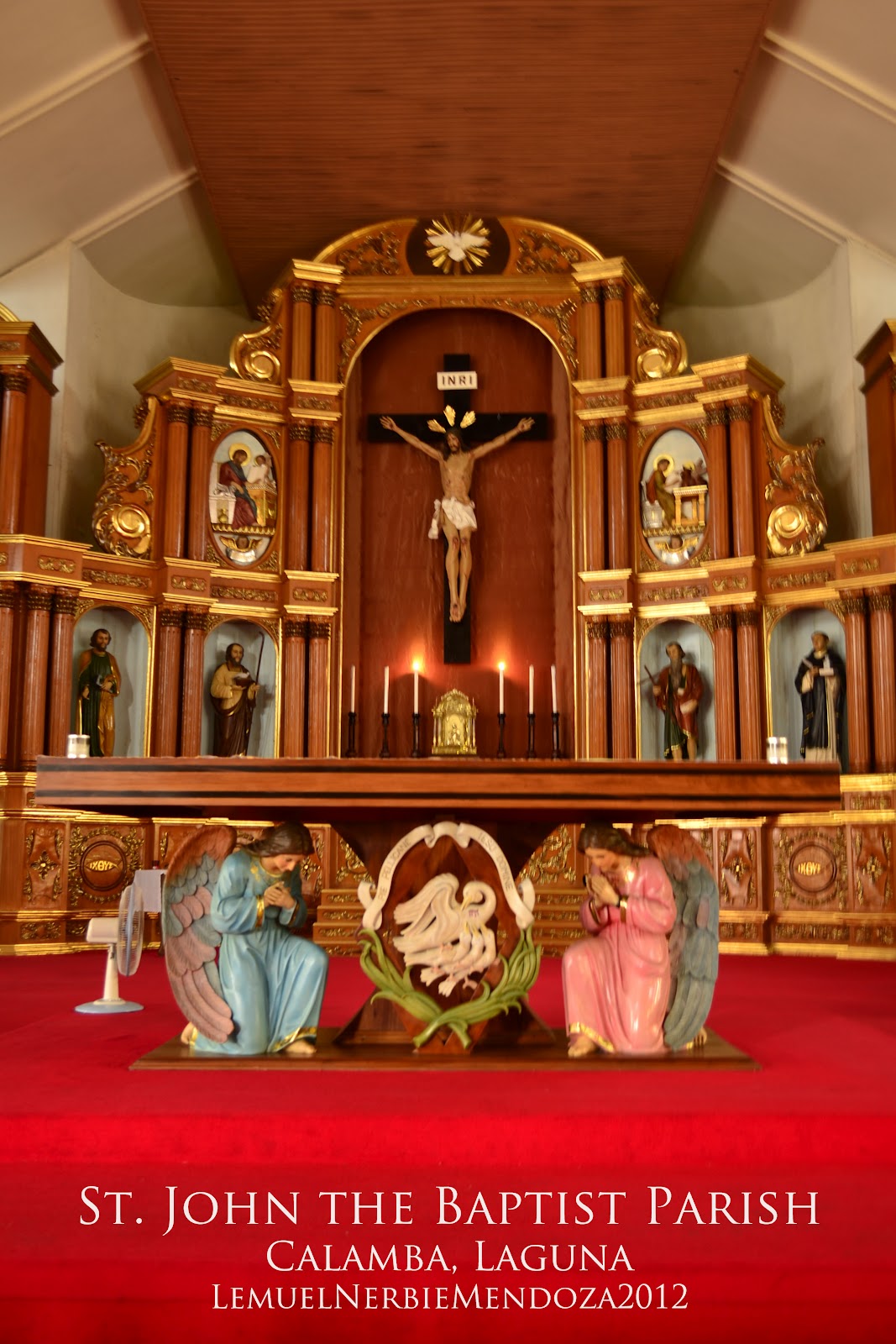 Iglesias de las Filipinas: CALAMBA, Laguna: St. John the Baptist Parish