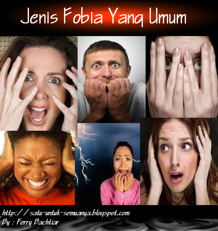 Jenis Fobia Yang Umum | Berbagai Artikel Menarik