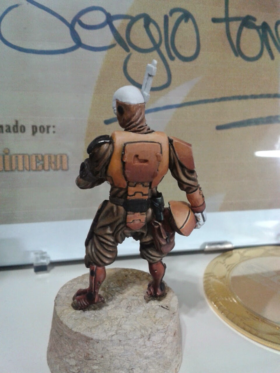 Eureka! miniature painting: Tau Firewarrior 56mm