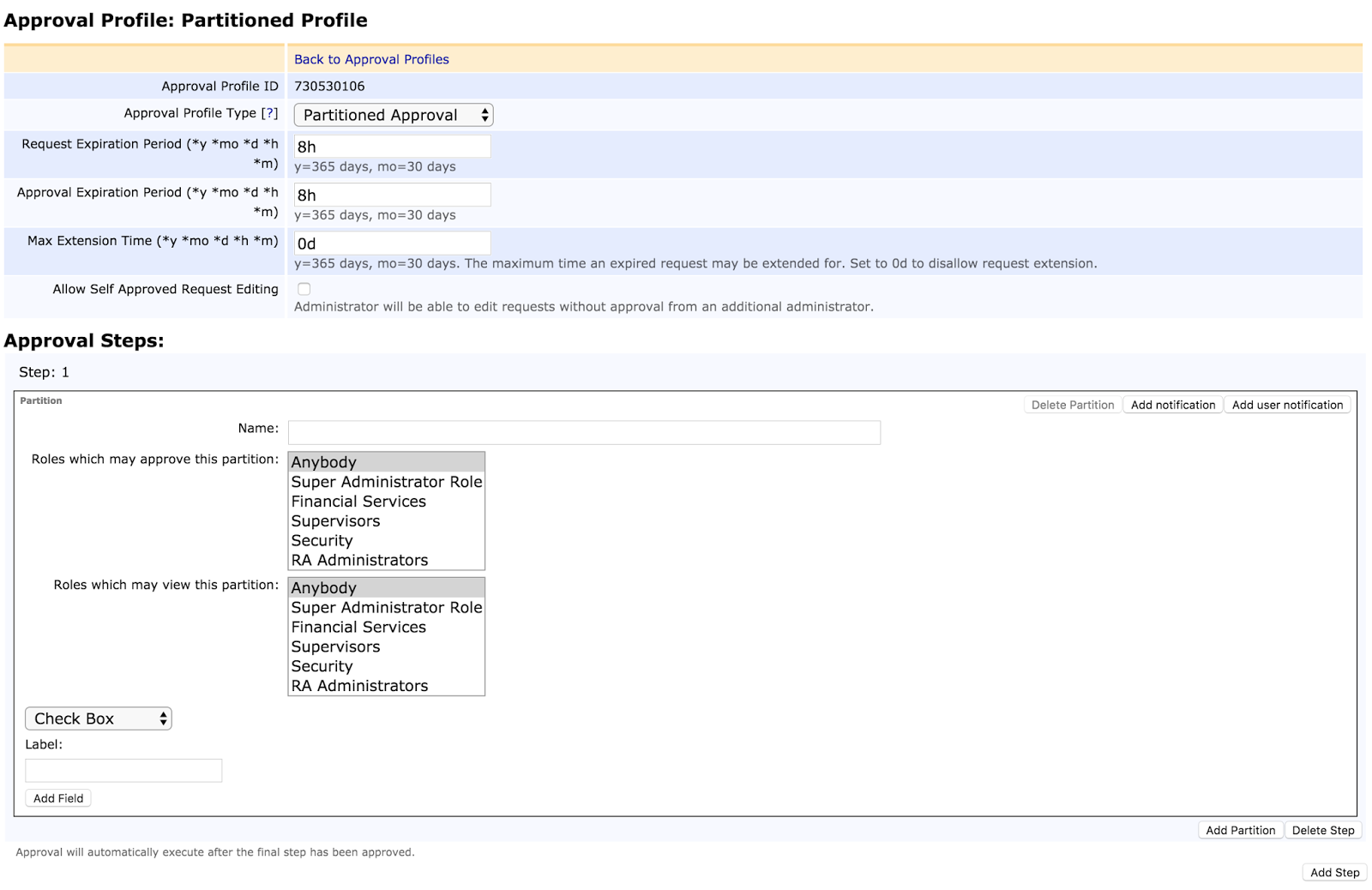 EJBCA - Open Source Enterprise PKI: Feature Highlight: Approval Profiles