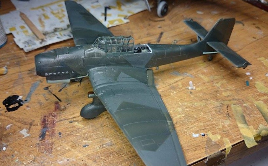 FalkeEins - a modelling blog: Airfix new-tool Junkers Ju 87 B-1 Stuka ...