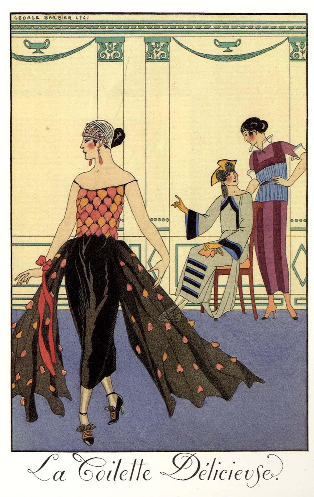 Aspundir: Georges Barbier- Paintings (1882 - 1932)