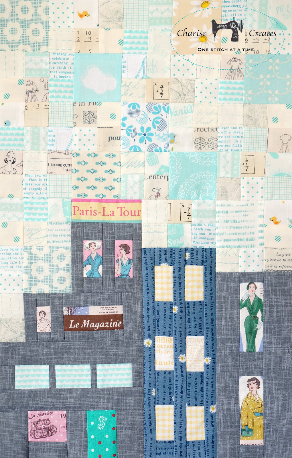 Charise Creates: My Small World Quilt Along