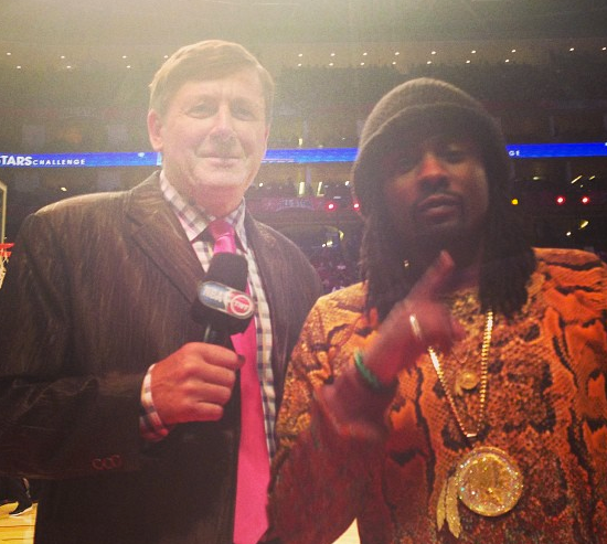 Hip Hops: Wale With Fur Coat Hood & Redskins Chain At NBA All-Star ...