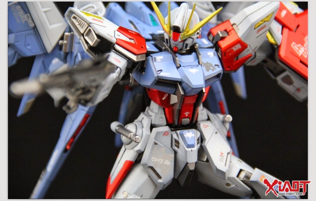 MG 1/100 Build Strike Gundam + Universe Booster + Homemade Backpack ...