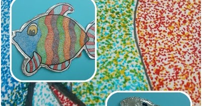PLASTINGLISH - Visual Arts -: Pointillist fish