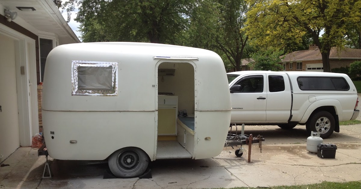 1975 Scamp Renovation: Painting