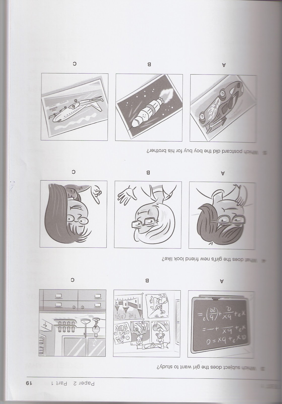 Exámenes de Cambridge : KET (Test 1) Listening & Speaking