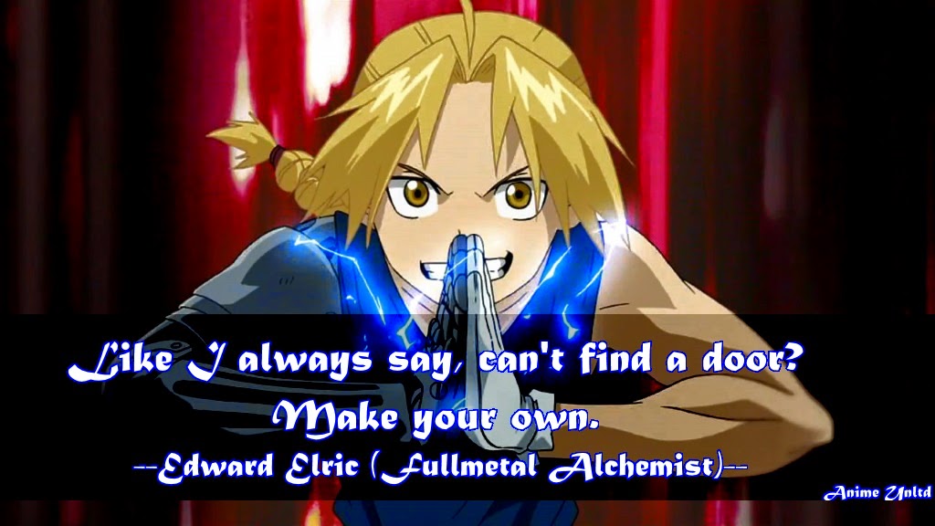 My Anime Review: Fullmetal Alchemist Quotes