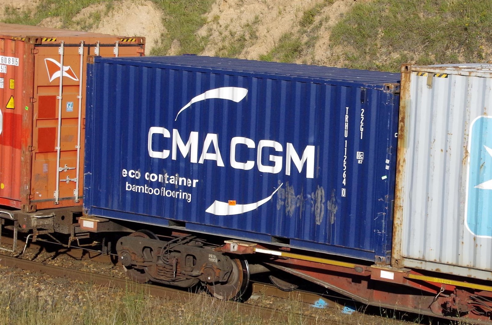 Rollingstock News: CMA CGM 20ft General Boxes