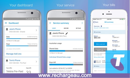 Recharge Australia - Mobile Prepaid Data Internet Recharge Plan Service ...