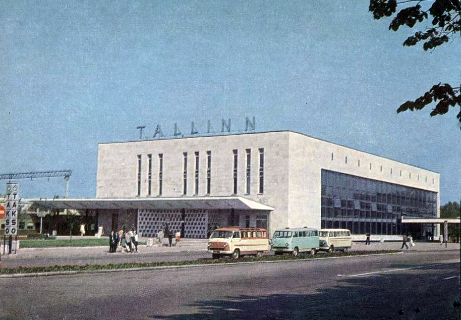 transpress nz: Tallinn, Estonia, main train station