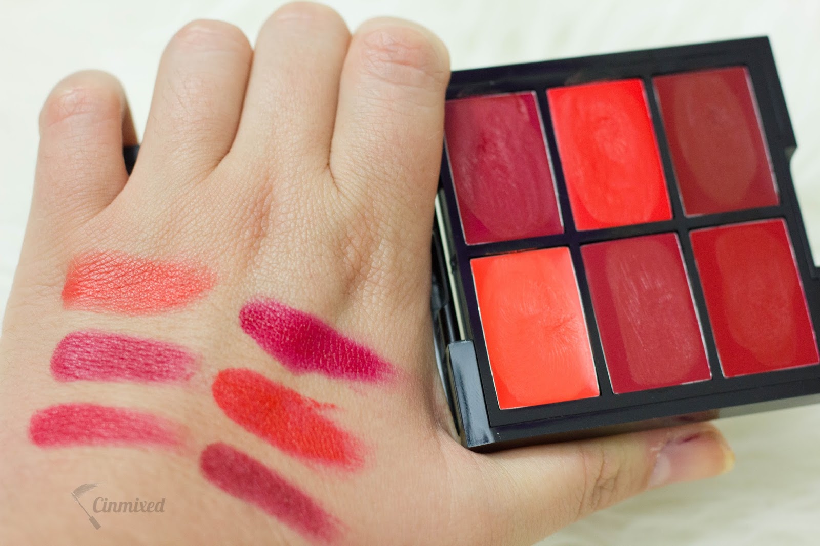 NYX - Paleta de labiales Pro Lip Cream: The Reds