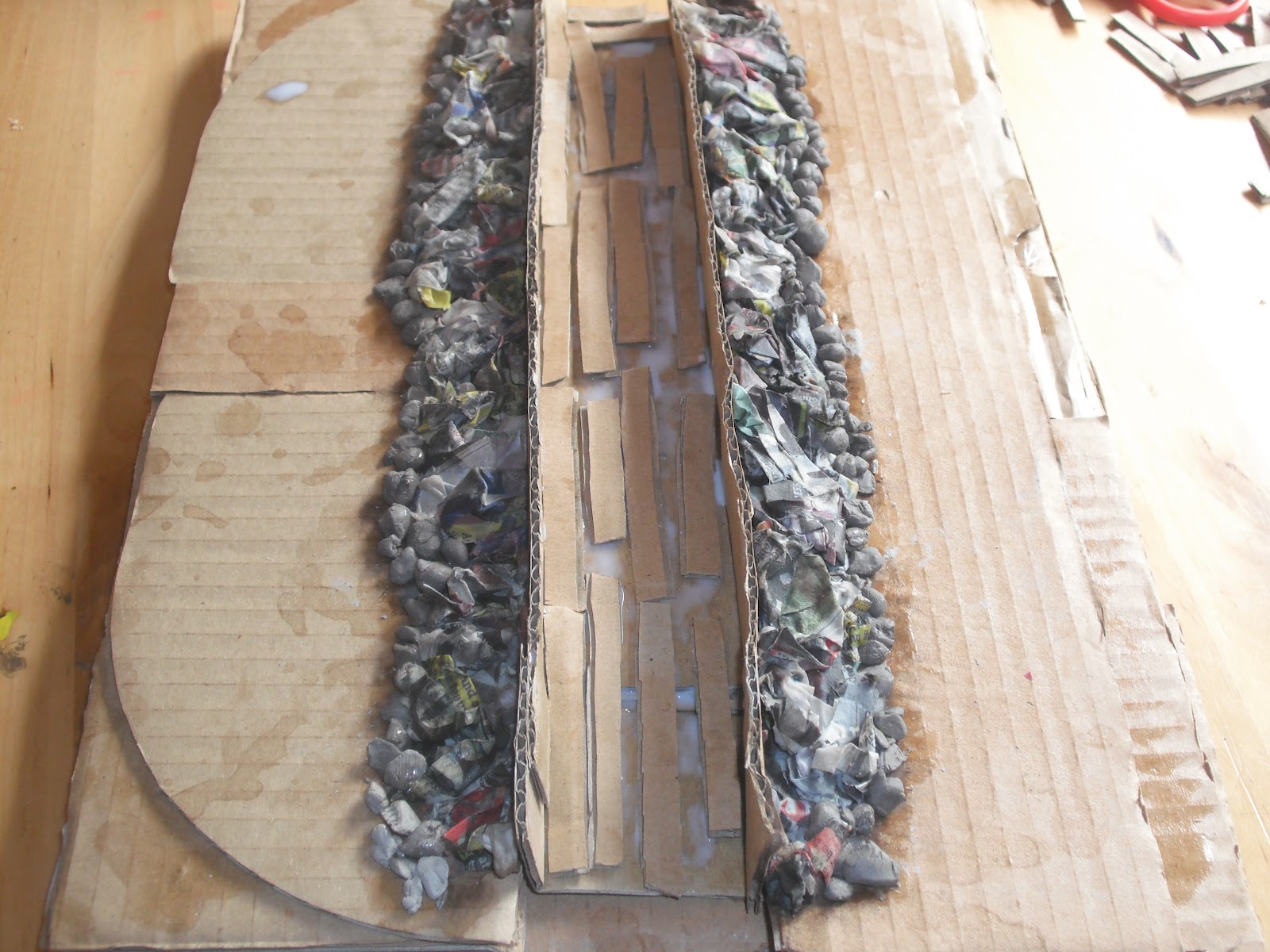 James&May Arts and Crafts Blog: WIP Flames of War Trench