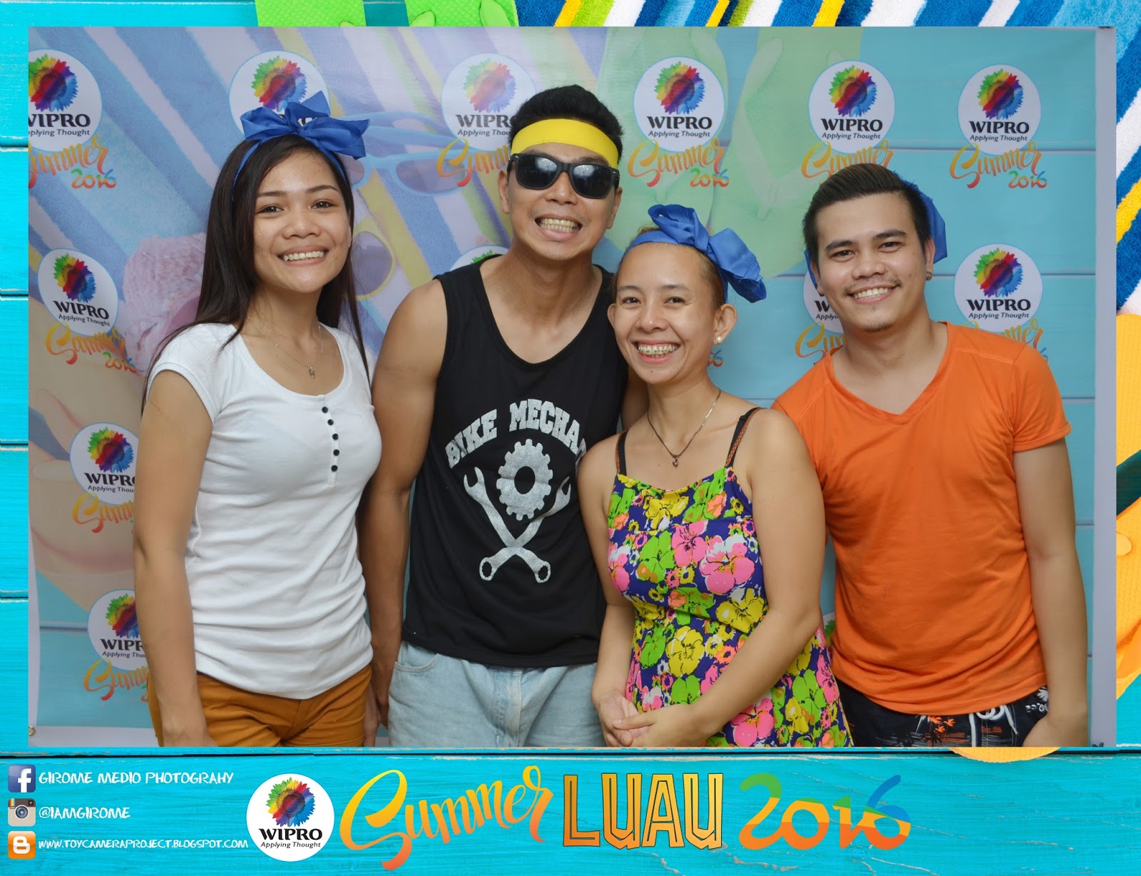 Toy Camera Project: My Summer Luau Photobooth