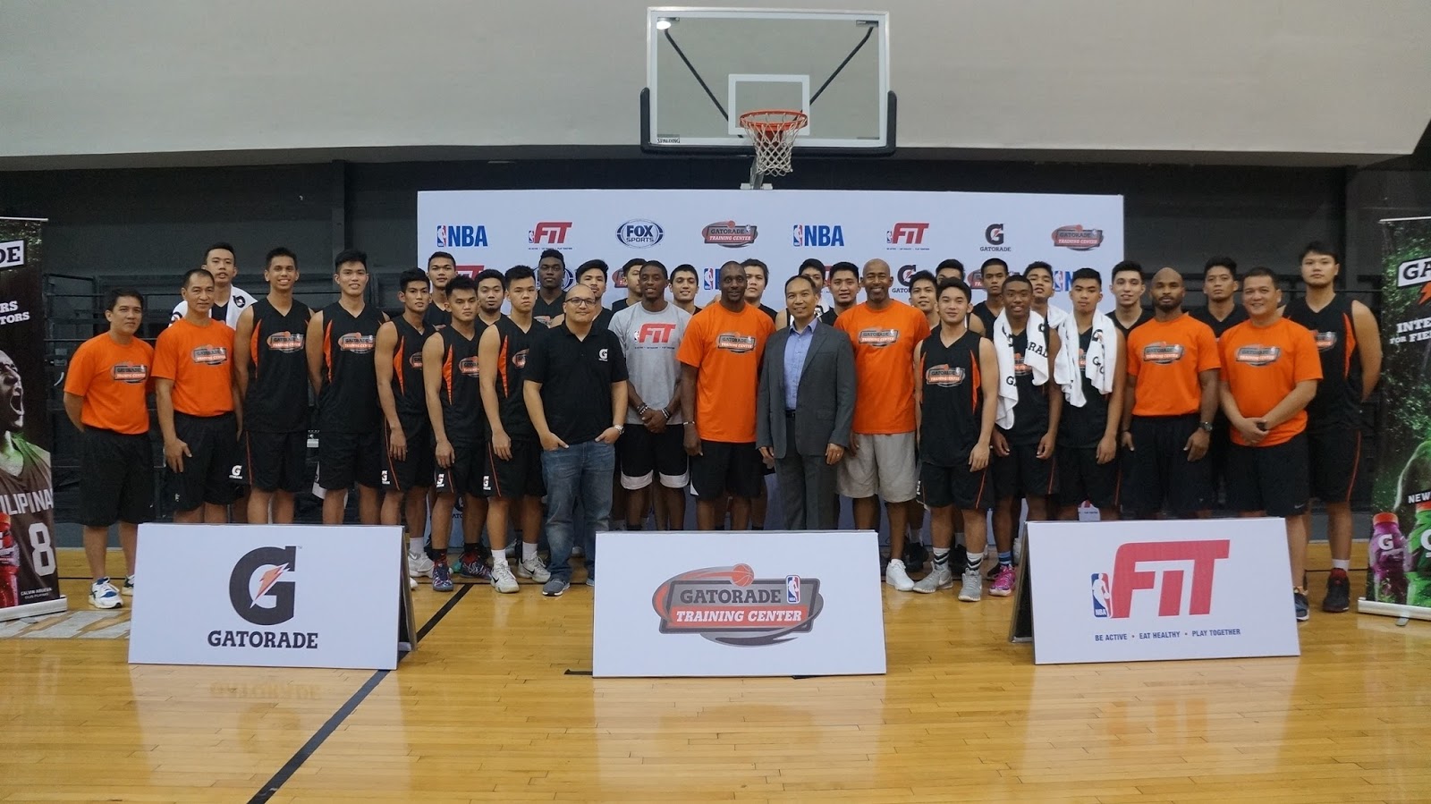 Gatorade NBA Training Center and NBA FIT Week Kick Off ~ Wazzup ...