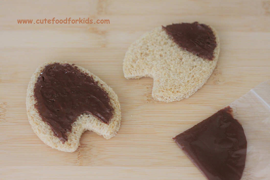 Cute Food For Kids?: Bear Nutella Sandwich