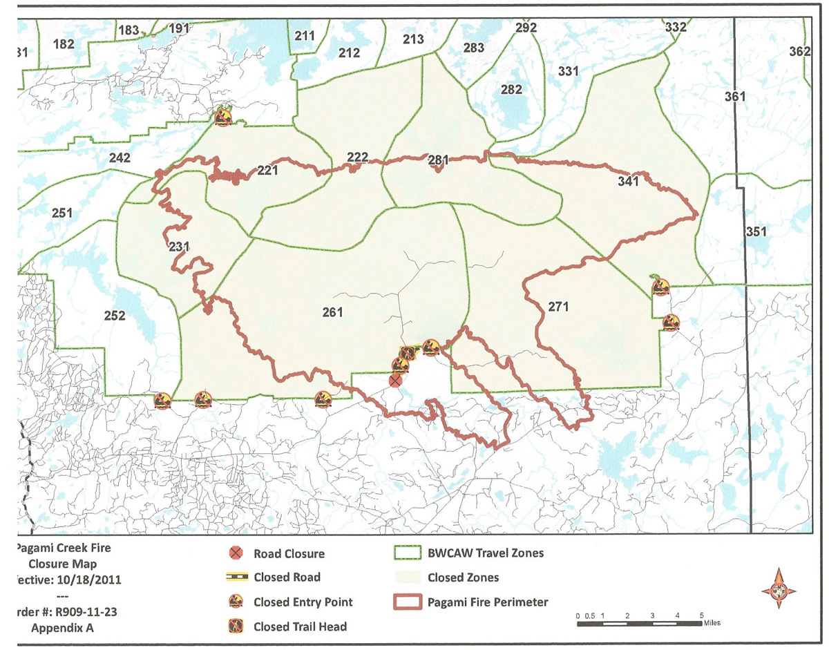 Piragis Northwoods Company Boundary Waters Blog: Pagami Creek Fire ...