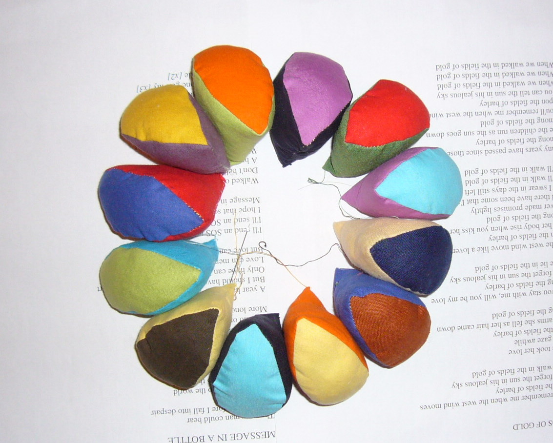 3patchcrafts: Puzzle patchwork ball - what do you like