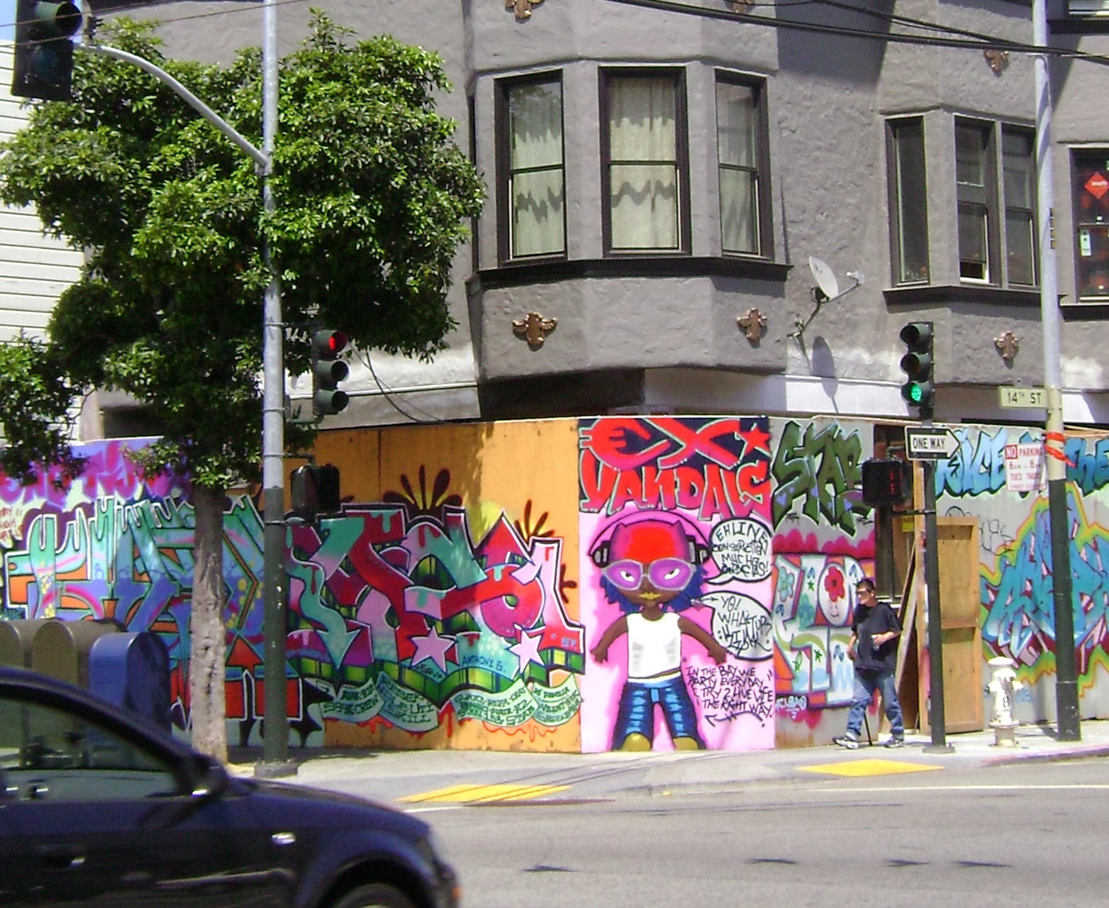 Super Indy Comic: Page III. The Great Street Art.