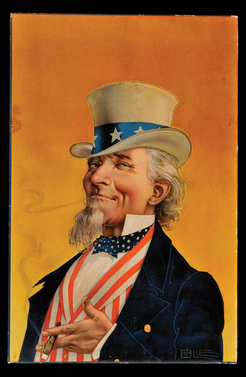 MemoriesandMiscellany: Uncle Sam and Cigars: Puffing on Patriotism