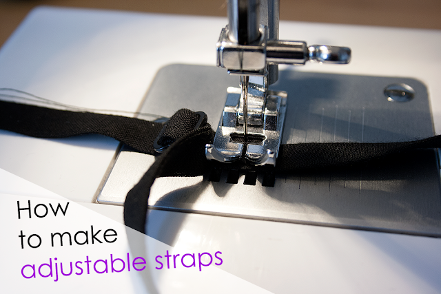 How to make adjustable straps | Kommatia Patterns