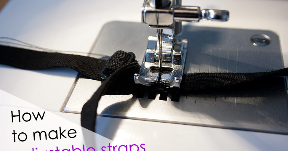 How to make adjustable straps | Kommatia Patterns
