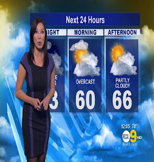 Attractive American News Personalities: KCAL 9'S AMBER LEE