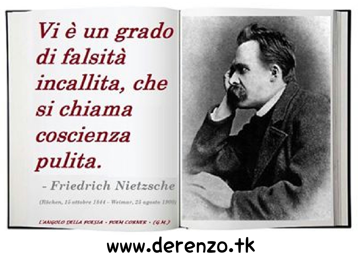 De Renzo Domenico Dante: Falsità incallita