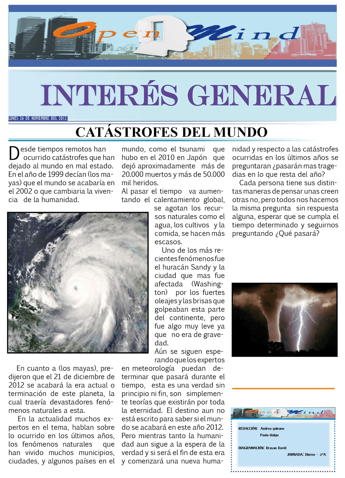 Open Mind: Interés general ...