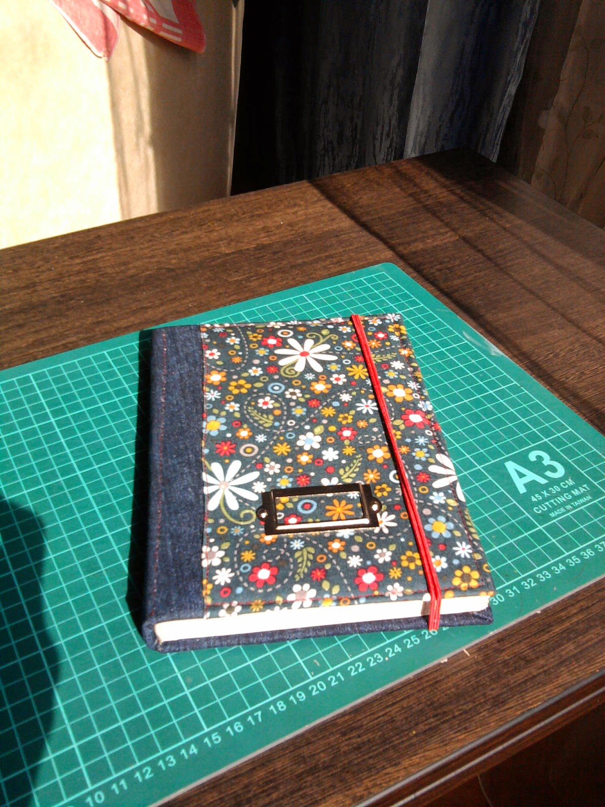 Cкрапульки: Блокнотик джинсовый