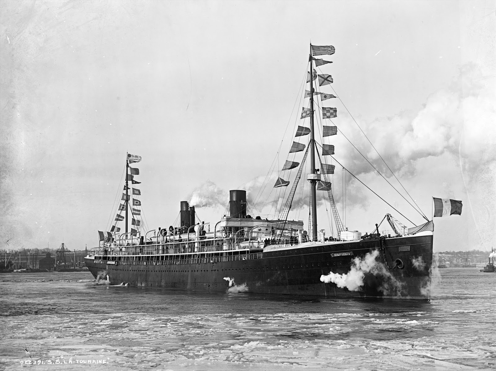 Transatlantic Era: S.S. La Touraine...