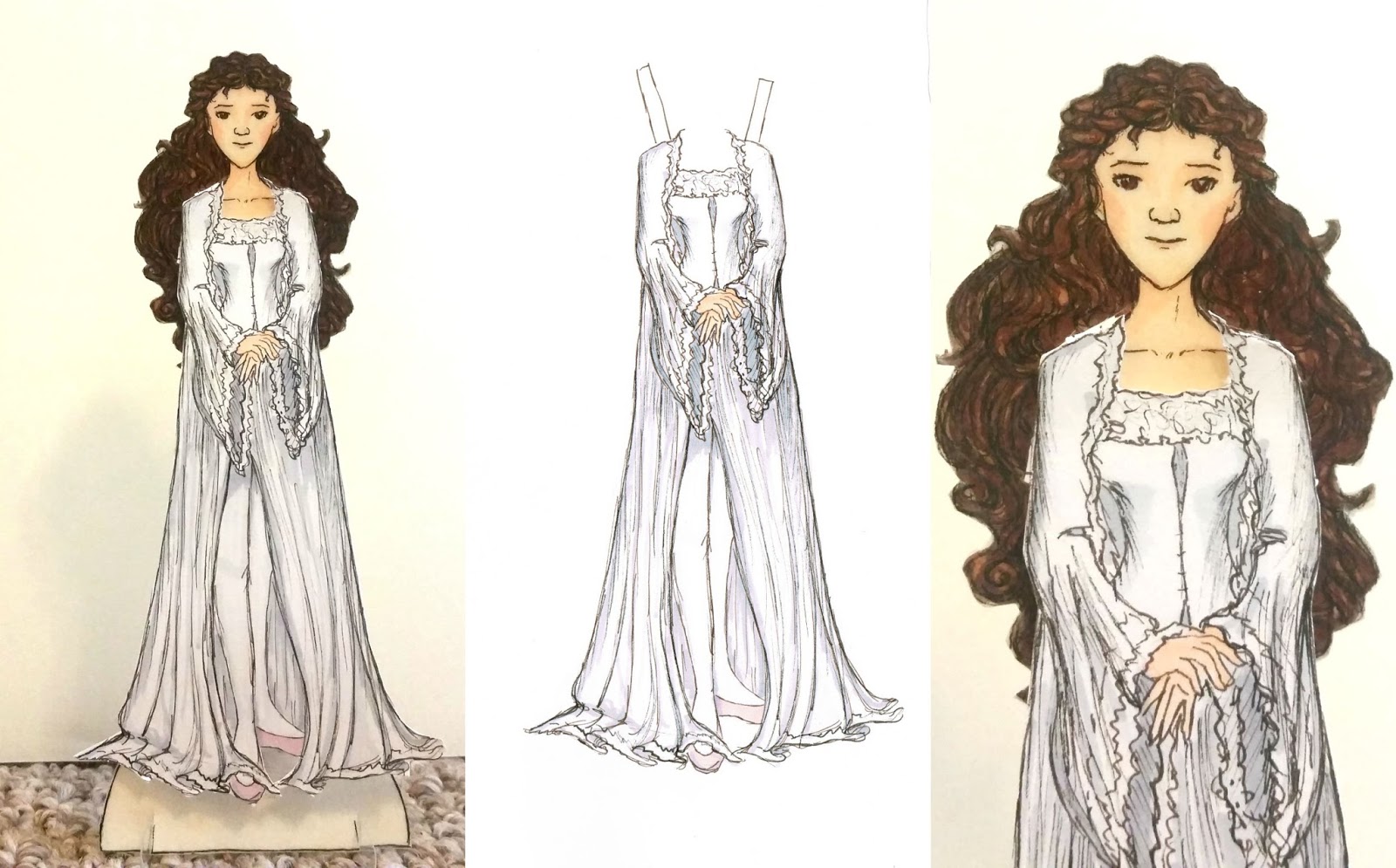 Occasional Randomness: Picture Saturday-- Phantom Paper Dolls