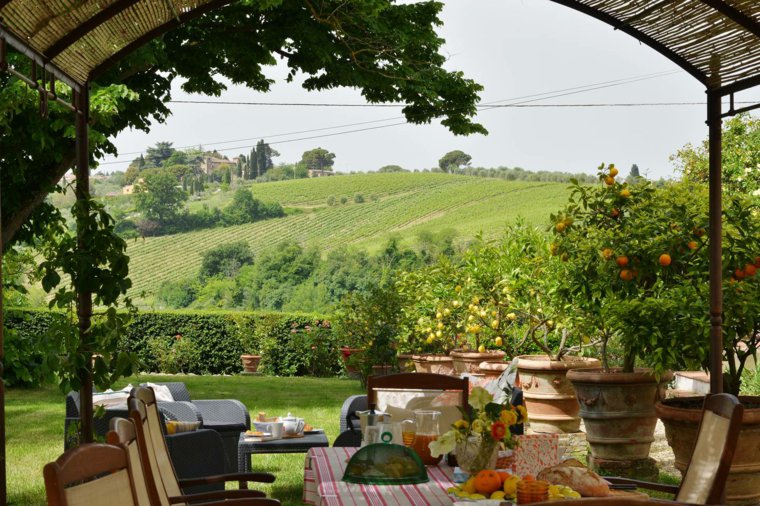 Italian Terrace design - the dolce vita invades outside - Diy Fun World