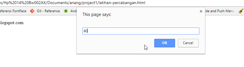 Implementasi Percabangan Algoritma Dalam Javascript - Anang Hajiana Blog