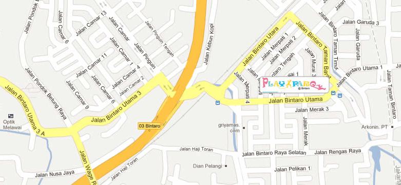 ALL @ BINTARO: Map Playparq @ Bintaro