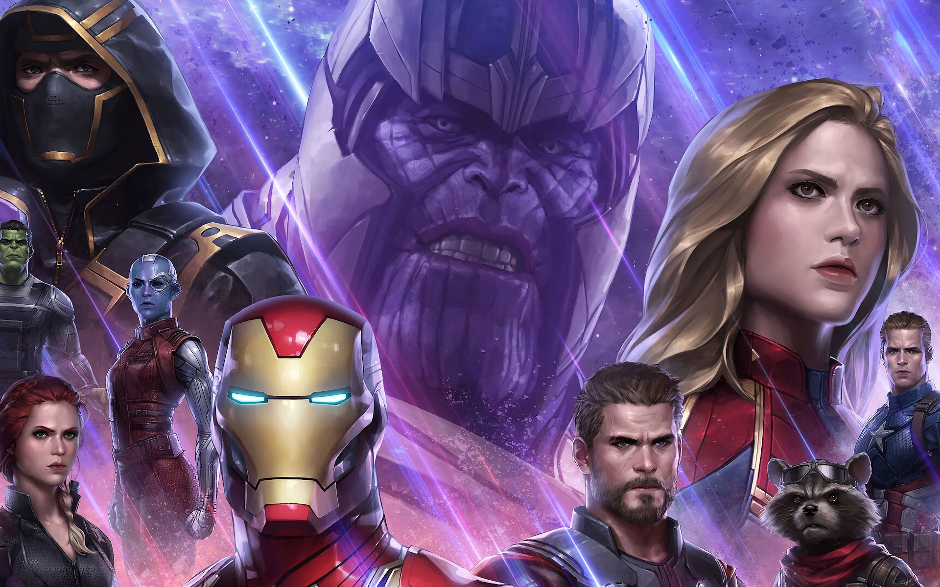 Avengers: Endgame, Characters, Art, 4K, #145 Wallpaper iPhone Phone