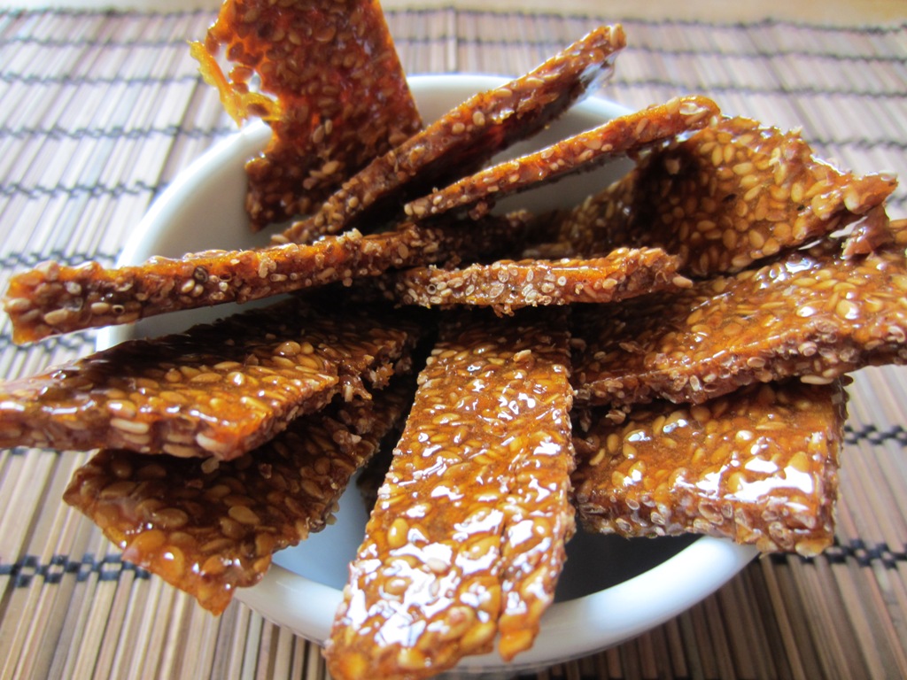 LA COCINA DEL SULTÁN: CROCANTI DE SÉSAMO