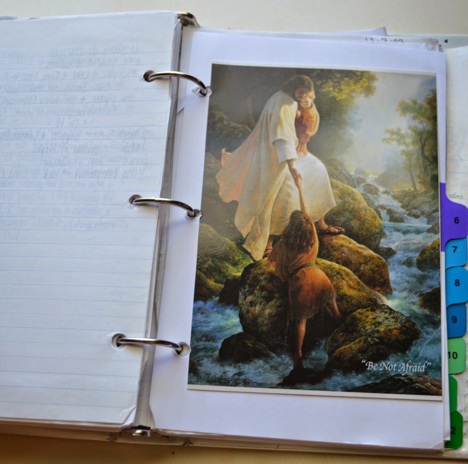 The sunny art room: Creating a meaningful scripture journal
